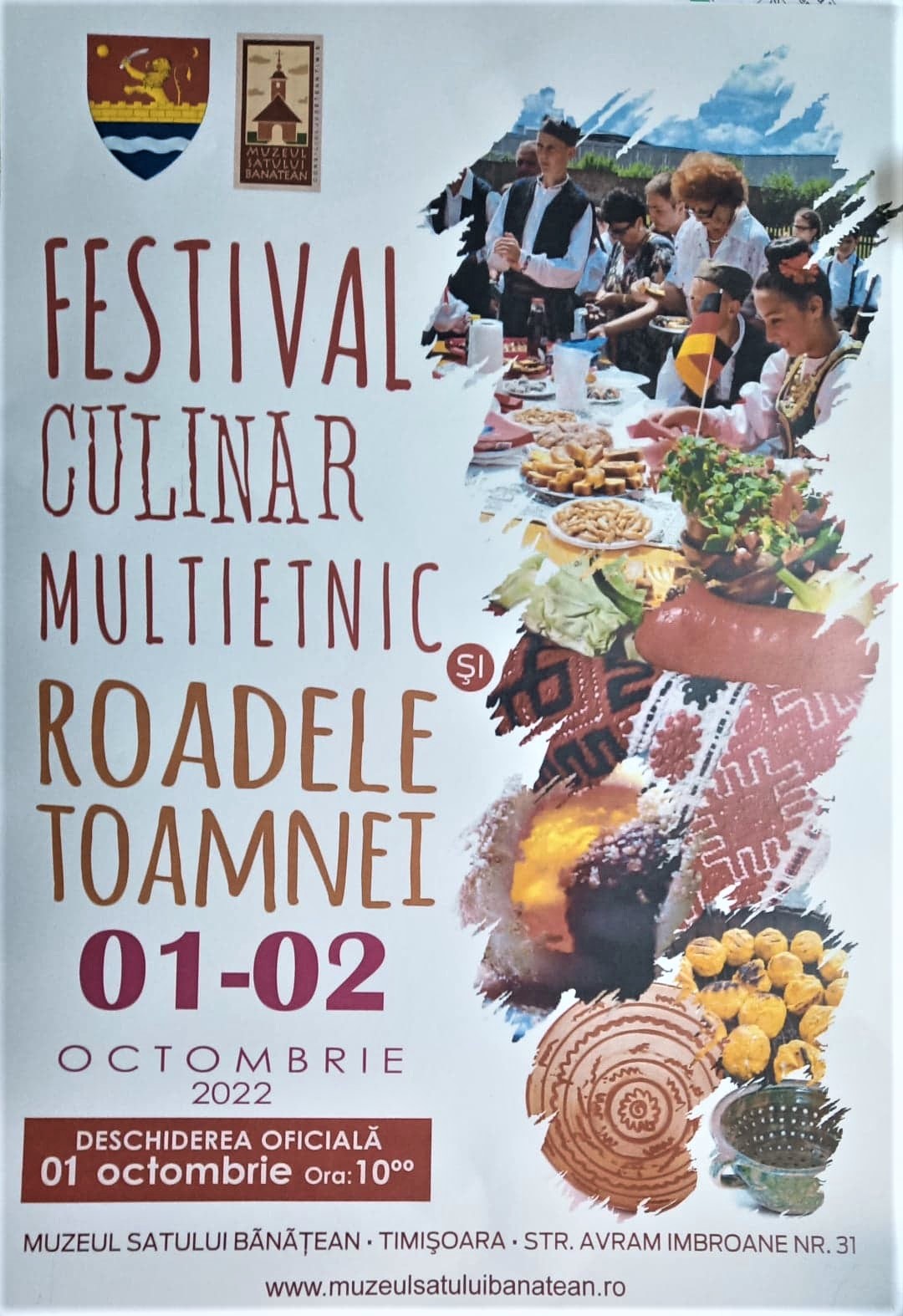 FESTIVALUL CULINAR MULTIETNIC și ROADELE TOAMNEI - Muzeul Satului Bănățean
