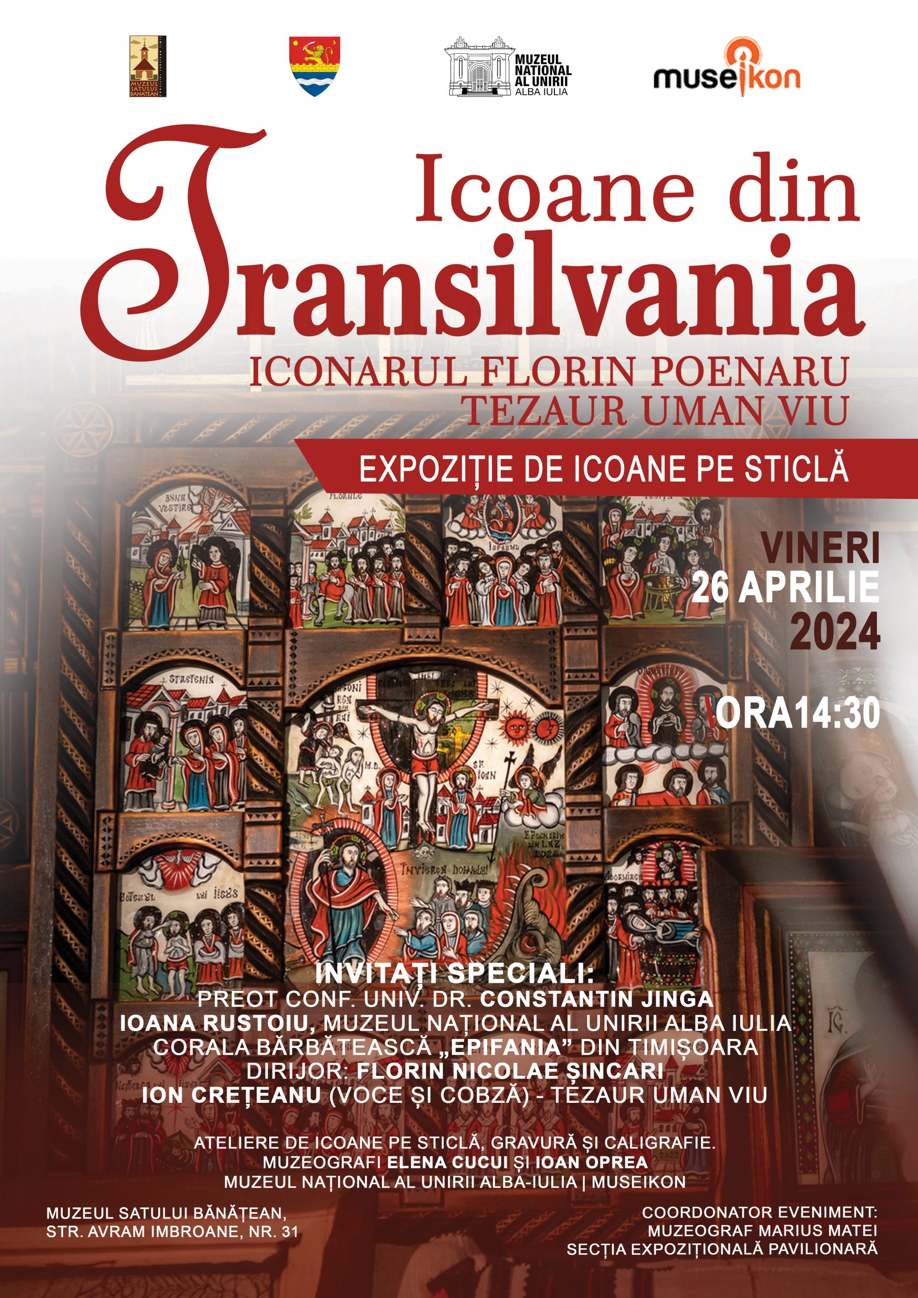 Expoziție - ICOANE DIN TRANSILVANIA (ICONARUL FLORIN POENARIU - TEZAUR ...